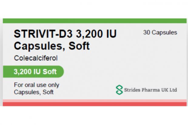 Strides Pharma UK’s cholecalciferol combats vitamin D deficiency ...